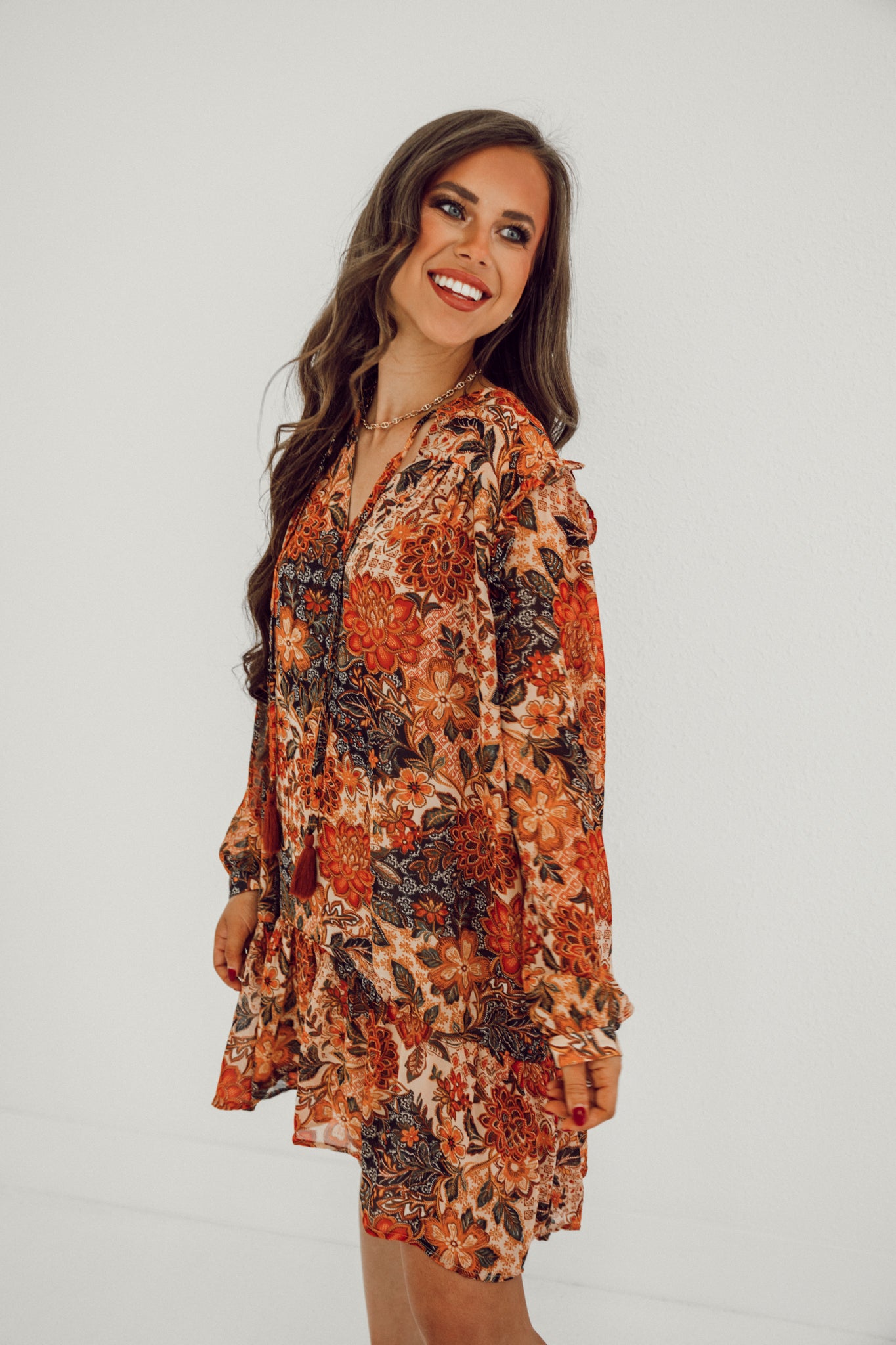 Somethin' Sweet Dress - Autumn Glaze – Sincerely Yours