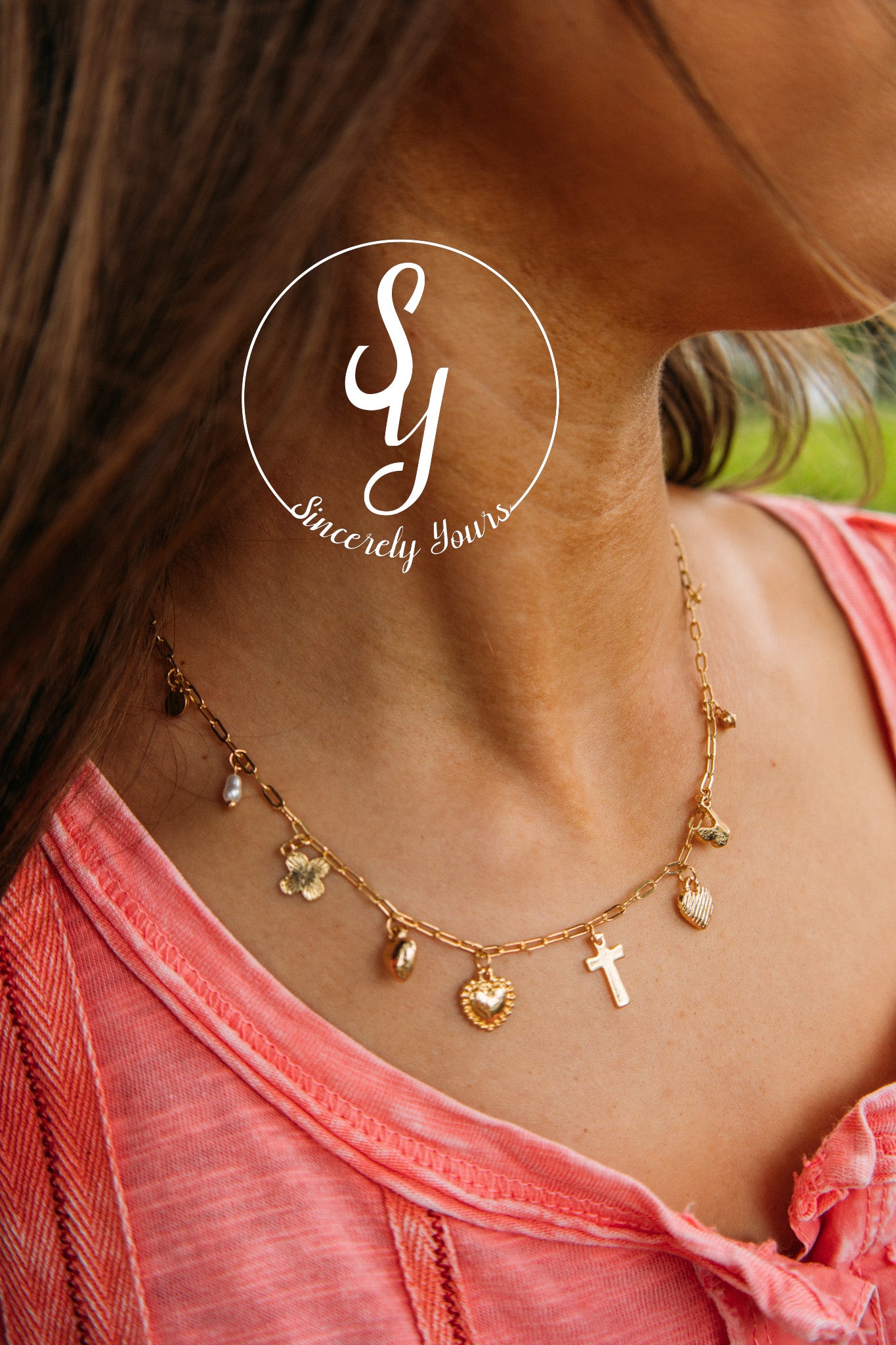Isla Moment Necklace- Gold – Sincerely Yours