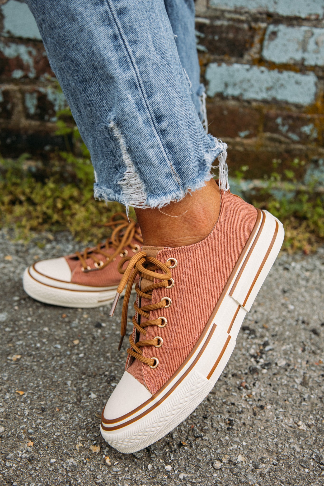Driana Sneaker - Rust – Sincerely Yours